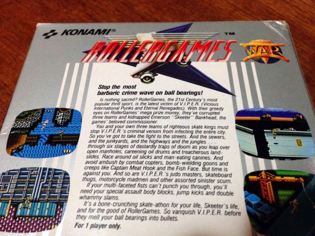 Rollergames – NES – Nintendo Sega Japan!