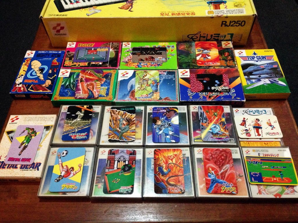 19/20 Konami Famicom Collector Cards – Nintendo Sega Japan!