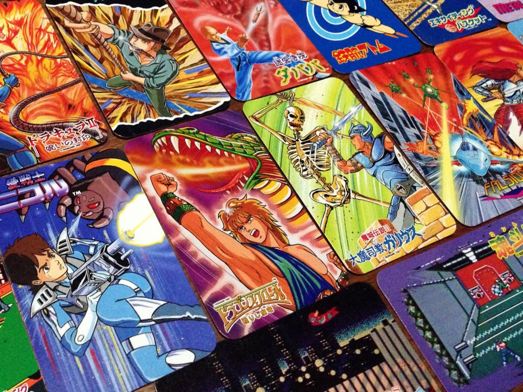 19/20 Konami Famicom Collector Cards – Nintendo Sega Japan!