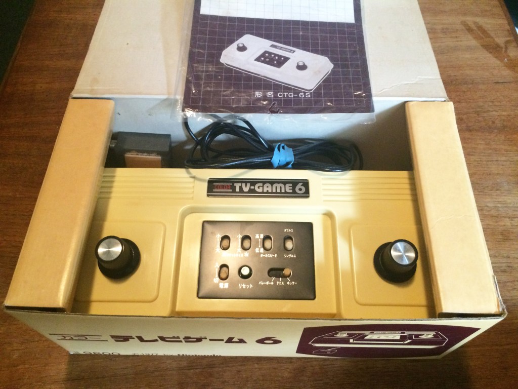 Nintendo Color-TV Game 6 (カラー テレビゲーム6) – Nintendo Sega Japan!