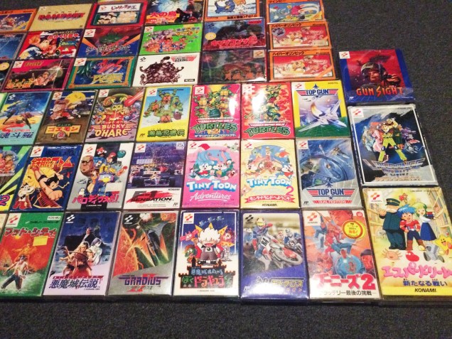 The Complete Konami Famicom Set – Nintendo Sega Japan!