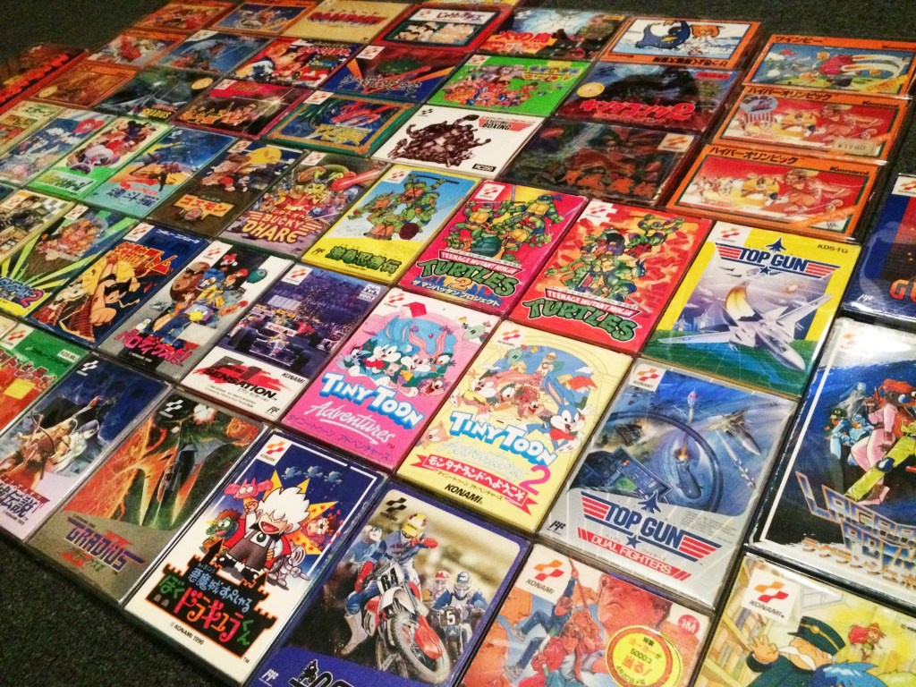 The Complete Konami Famicom Set – Nintendo Sega Japan!