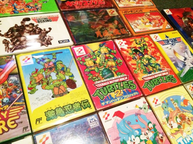 The Complete Konami Famicom Set – Nintendo Sega Japan!