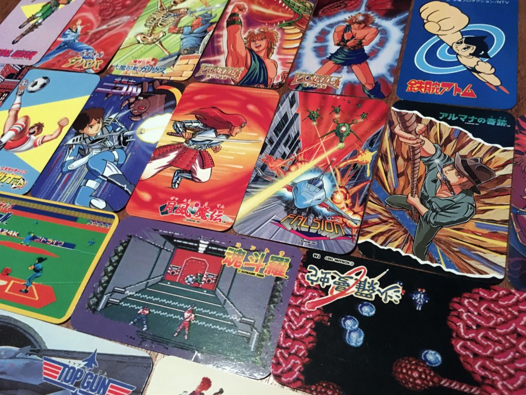 20/20 Konami Famicom Collector Cards – Nintendo Sega Japan!