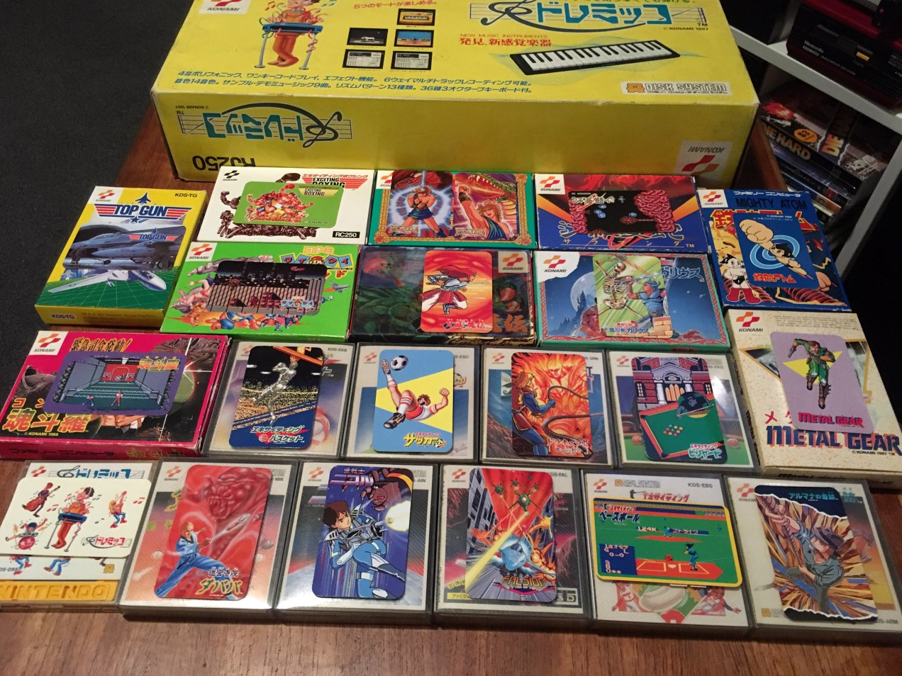20/20 Konami Famicom Collector Cards – Nintendo Sega Japan!