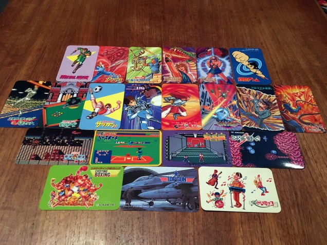 20/20 Konami Famicom Collector Cards – Nintendo Sega Japan!