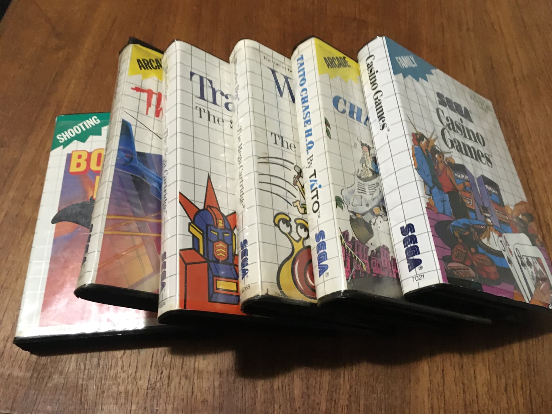 Australian soft box Master System games – Nintendo Sega Japan!